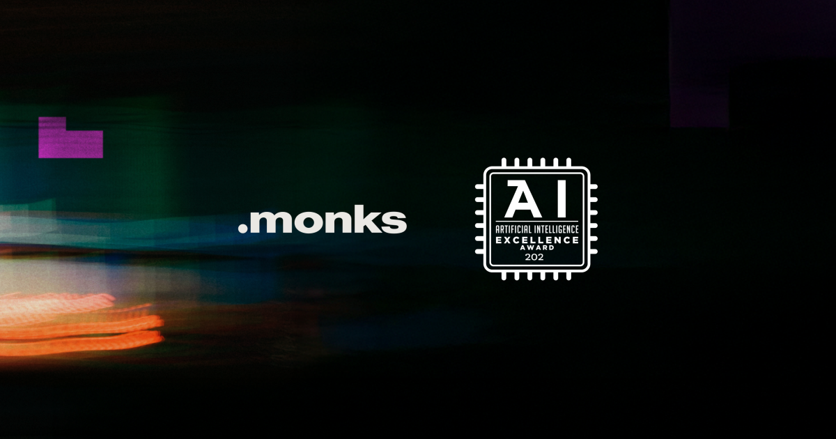 Monks Is Awarded Two Artificial Intelligence Excellence Awards | Monks